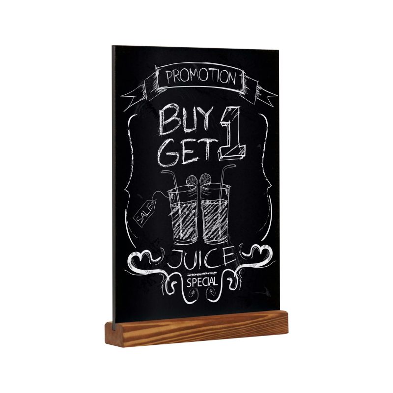Table Top Chalk Board - Ores Display