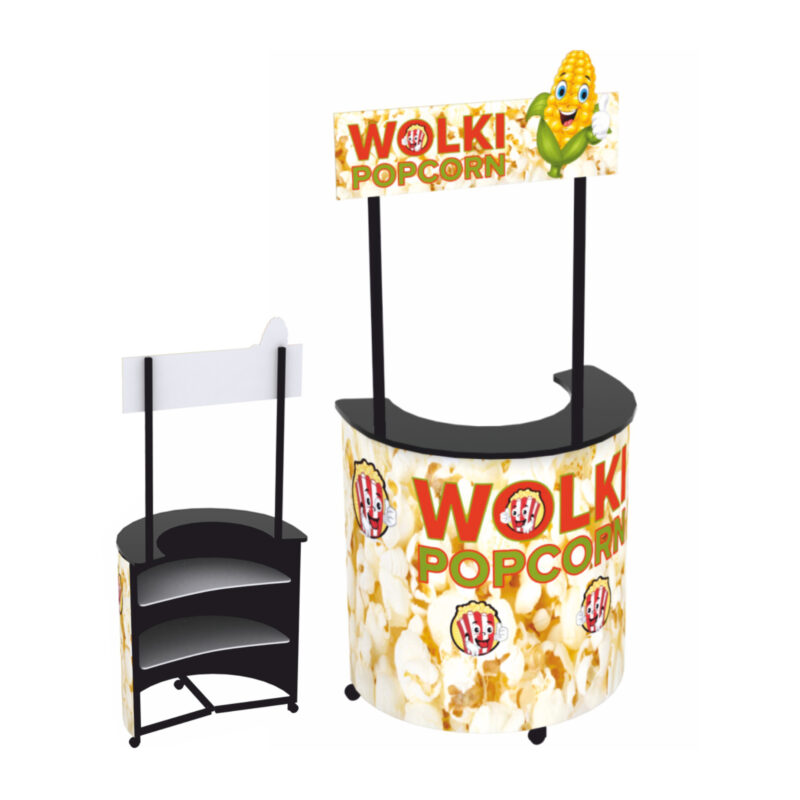 Collapsible Reception Counter - Ores Display