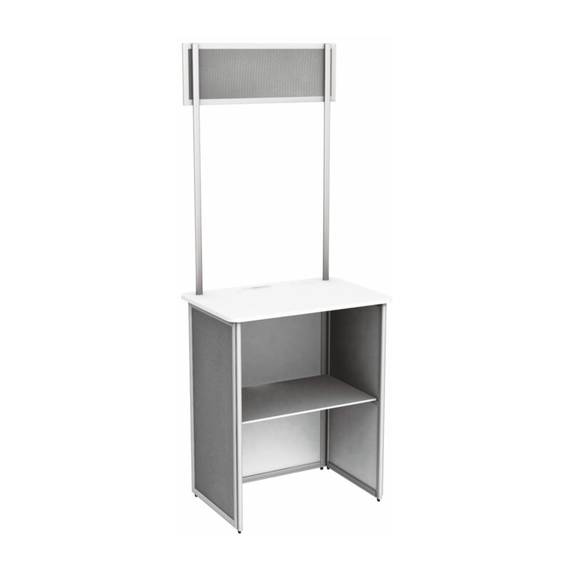 Folding Counter with Snap Frames - Ores Display Systems