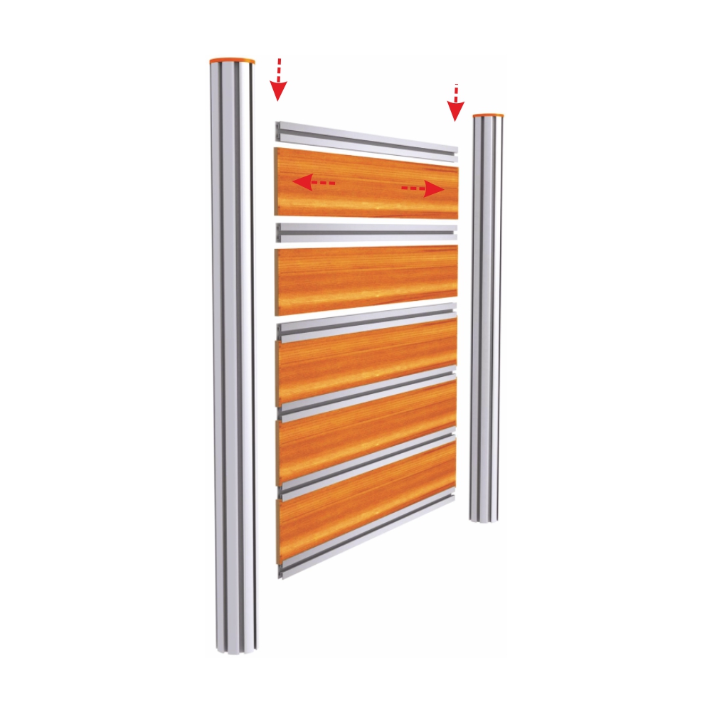 Centro Slatwall - Ores Display