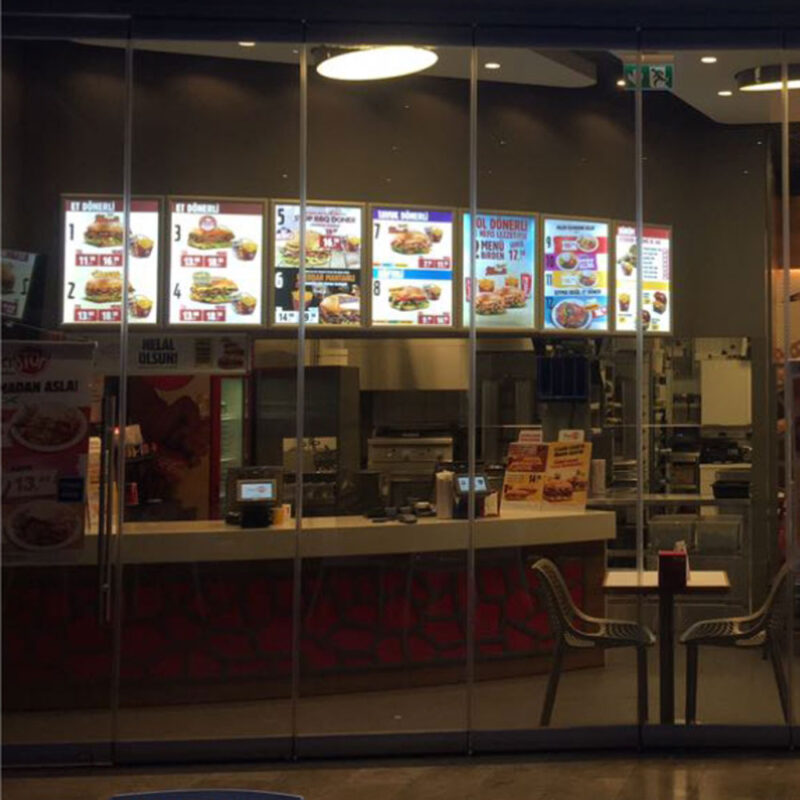 Illuminated Advertising Signage - Ores Display