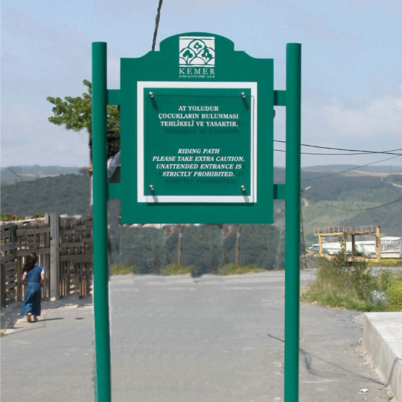 Outdoor Signs and Directories - Ores Display